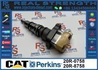 China Perkins original 20R-0758 Reman Fuel Injector for 3512 Engine Spare Parts for 4JG2 3412E C9 C18 C15 C32 C27 3126 Truck Construction Equipment new original new injector for sale
