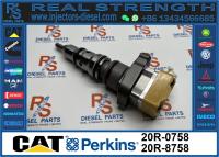 China Perkins original 20R-0758 Reman Fuel Injector for 3512 Engine Spare Parts for 4JG2 3412E C9 C18 C15 C32 C27 3126 Truck Construction Equipment new original new injector for sale