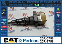 China Perkins original 20R-0758 Reman Fuel Injector for 3512 Engine Spare Parts for 4JG2 3412E C9 C18 C15 C32 C27 3126 Truck Construction Equipment new original new injector for sale