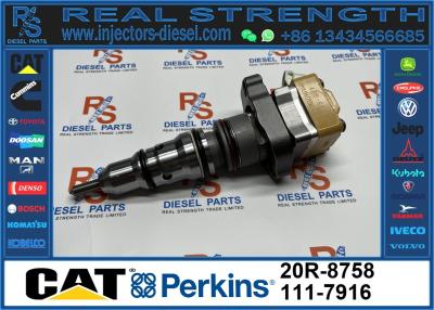 China Perkins original Perkins 20R-8758 Diesel Fuel Injector Common Rail 3126 3126B Replacement for OEM 196-4229 198-6605 10R-9238 original new injector for sale