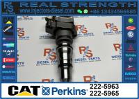 China Perkins original Perkins 222-5963 Diesel Common Rail Fuel Injector for 3126 3126B 3126E Excavator 10R-1262 Replacement for OEM new injector original new injector for sale