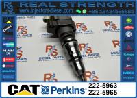 China Perkins original Perkins 222-5963 Diesel Common Rail Fuel Injector for 3126 3126B 3126E Excavator 10R-1262 Replacement for OEM new injector original new injector for sale