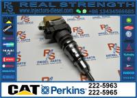 China Perkins original Perkins 222-5963 Diesel Common Rail Fuel Injector for 3126 3126B 3126E Excavator 10R-1262 Replacement for OEM new injector original new injector for sale