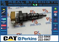 China Perkins original222-5966 Diesel Common Rail Fuel Injector 222-5926 222-5963 10R-1262 for 3126B 3126E HEUI Engine Truck  original new injector for sale