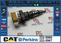 China Perkins original222-5966 Diesel Common Rail Fuel Injector 222-5926 222-5963 10R-1262 for 3126B 3126E HEUI Engine Truck  original new injector for sale