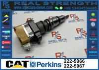 China Perkins original222-5966 Diesel Common Rail Fuel Injector 222-5926 222-5963 10R-1262 for 3126B 3126E HEUI Engine Truck  original new injector for sale