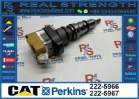 China Perkins original222-5966 Diesel Common Rail Fuel Injector 222-5926 222-5963 10R-1262 for 3126B 3126E HEUI Engine Truck  original new injector for sale