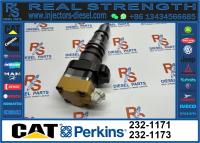 China Perkins original  232-1171 Diesel Fuel Nozzle Common Rail Injector for 3126 Engine Replacement for OEM 10R-1267 232-1168 232-1172  original new injector for sale