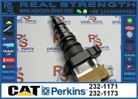 China Perkins original  232-1171 Diesel Fuel Nozzle Common Rail Injector for 3126 Engine Replacement for OEM 10R-1267 232-1168 232-1172  original new injector for sale