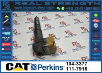 China Perkins original Perkins 104-3377 Diesel Engine Common Rail Fuel Injector Replacement for 3412 3408 Excavator Truck Sprayer original new injector for sale