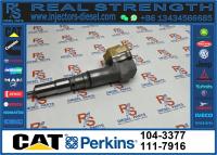 China Perkins original Perkins 104-3377 Diesel Engine Common Rail Fuel Injector Replacement for 3412 3408 Excavator Truck Sprayer original new injector for sale