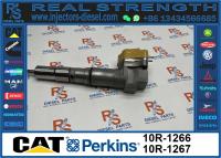 China Perkins original 10R-1266 Common Rail Fuel Injector 3412E for Pillar 5110B Diesel Engine Truck Parts Mechanical Parts Replacement  original new injector for sale