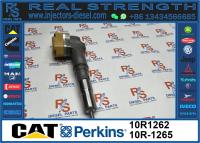 China Perkins original Perkins Fuel Injector 10R1262 Replacement for Caterpillar 3126E 3126B 3412 Engine 5110B 3512B new injector original new injector for sale