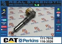 China Perkins original Perkins 111-7916 Fuel Injector Replacement for CAT 3408 3412 990 769D 773D Loader Engine  original new injector for sale