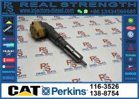 China Perkins original Perkins 116-3526 Diesel Common Rail Fuel Injector for 3412 3412E Engine Sprayer Excavator Truck new injector original new injector for sale