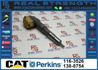 China Perkins original Perkins 116-3526 Diesel Common Rail Fuel Injector for 3412 3412E Engine Sprayer Excavator Truck new injector original new injector for sale