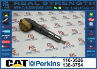 China Perkins original Perkins 116-3526 Diesel Common Rail Fuel Injector for 3412 3412E Engine Sprayer Excavator Truck new injector original new injector for sale