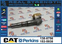 China Perkins original  138-8756 Diesel Engine Fuel Injector Replacement for 3412 3408 Excavator Accessories 20R-0760 20R-0759 original new injector for sale