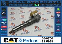 China Perkins original  138-8756 Diesel Engine Fuel Injector Replacement for 3412 3408 Excavator Accessories 20R-0760 20R-0759 original new injector for sale