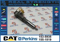 China Perkins original153-5938 Common Rail Fuel Injector Assembly for 3412 Diesel Engine Construction Machinery Aftermarket Replacement original new injector for sale