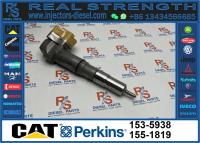 China Perkins original153-5938 Common Rail Fuel Injector Assembly for 3412 Diesel Engine Construction Machinery Aftermarket Replacement original new injector for sale