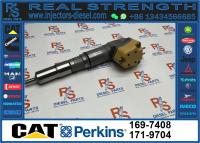 China Perkins original Perkins 169-7408 174-7527 20R-0760 Fuel Injector for 3408 3412 Diesel Engine Excavator Replacement for OEM  original new injector for sale