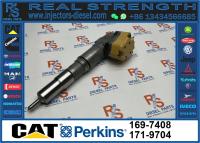 China Perkins original Perkins 169-7408 174-7527 20R-0760 Fuel Injector for 3408 3412 Diesel Engine Excavator Replacement for OEM  original new injector for sale