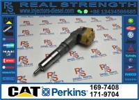 China Perkins original Perkins 169-7408 174-7527 20R-0760 Fuel Injector for 3408 3412 Diesel Engine Excavator Replacement for OEM  original new injector for sale