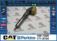 China Perkins original Perkins 169-7408 174-7527 20R-0760 Fuel Injector for 3408 3412 Diesel Engine Excavator Replacement for OEM  original new injector for sale