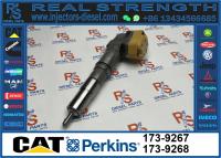 China Perkins original Perkins 173-9267 Common Rail Fuel Injector for 3412 3412E 5110B 3126B 3512B Engine Parts Replacement for OEM original new injector for sale