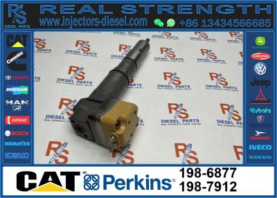 China Perkins original Perkins 198-6877 Common Rail Fuel Injector Assembly for 3412 3412E 3408 Engine D9R 637G new injector original new injector for sale