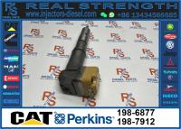 China Perkins original Perkins 198-6877 Common Rail Fuel Injector Assembly for 3412 3412E 3408 Engine D9R 637G new injector original new injector for sale