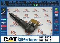 China Perkins original Perkins 198-6877 Common Rail Fuel Injector Assembly for 3412 3412E 3408 Engine D9R 637G new injector original new injector for sale