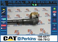China Perkins original Perkins 198-6877 Common Rail Fuel Injector Assembly for 3412 3412E 3408 Engine D9R 637G new injector original new injector for sale