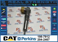 China Perkins original 198-7912 Common Rail Fuel Injector for 3412 3408 Engine 637E 651E 657E 769C Machinery Replacement for OEM original new injector for sale