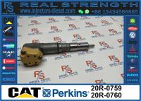 China Perkins original Perkins 20R-0759 Diesel Engine Fuel Injector 10R-1267 2C0273 174-7528 20R-4148 173-4061 for Perkins 3412 3408  original new injector for sale