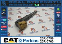 China Perkins original Perkins 20R-0759 Diesel Engine Fuel Injector 10R-1267 2C0273 174-7528 20R-4148 173-4061 for Perkins 3412 3408  original new injector for sale