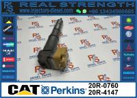 China Perkins original Perkins 20R-0760 Fuel Injector Replacement for D9R 637G 631G 771D 3408 3412 C3412 D9N Engine Diesel Parts new injector original new injector for sale