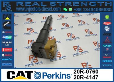 China Perkins original Perkins 20R-0760 Fuel Injector Replacement for D9R 637G 631G 771D 3408 3412 C3412 D9N Engine Diesel Parts new injector original new injector for sale