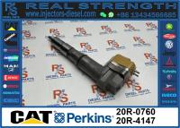 China Perkins original Perkins 20R-0760 Fuel Injector Replacement for D9R 637G 631G 771D 3408 3412 C3412 D9N Engine Diesel Parts new injector original new injector for sale