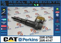 China Perkins original Perkins 20R-0760 Fuel Injector Replacement for D9R 637G 631G 771D 3408 3412 C3412 D9N Engine Diesel Parts new injector original new injector for sale