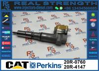 China Perkins original Perkins 20R-0760 Fuel Injector Replacement for D9R 637G 631G 771D 3408 3412 C3412 D9N Engine Diesel Parts new injector original new injector for sale