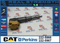 China Perkins original Perkins 222-5966 Fuel Injector 3412 3126B 3126E Engine Replacement for OEM Construction Machinery Spare Parts original new injector for sale