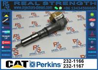 China Perkins original Perkins 232-1166 Diesel Common Rail Fuel Injector for 3408 3412 Engine 623E 623F Wheel Scraper Spare Parts new injector original new injector for sale