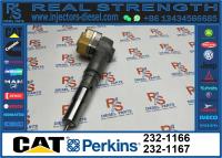 China Perkins original Perkins 232-1166 Diesel Common Rail Fuel Injector for 3408 3412 Engine 623E 623F Wheel Scraper Spare Parts new injector original new injector for sale