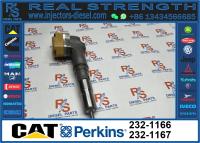China Perkins original Perkins 232-1166 Diesel Common Rail Fuel Injector for 3408 3412 Engine 623E 623F Wheel Scraper Spare Parts new injector original new injector for sale