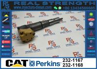 China Perkins original Perkins Fuel Injector 232-1167 For 3408 3412 3126 Engine Marine Excavator Replacement for OEM  original new injector for sale