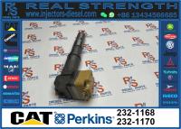China Perkins original Perkins Common Rail Fuel Injector Assembly 232-1168 Replacement for OEM for 3412 C15 3408E 3412E AD45 Excavator  original new injector for sale