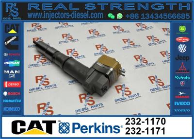 China Perkins original Perkins 232-1170 Diesel Common Rail Fuel Injector 10R-1267 for 3412 3412E Engine new injector original new injector for sale