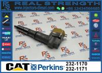 China Perkins original Perkins 232-1170 Diesel Common Rail Fuel Injector 10R-1267 for 3412 3412E Engine new injector original new injector for sale